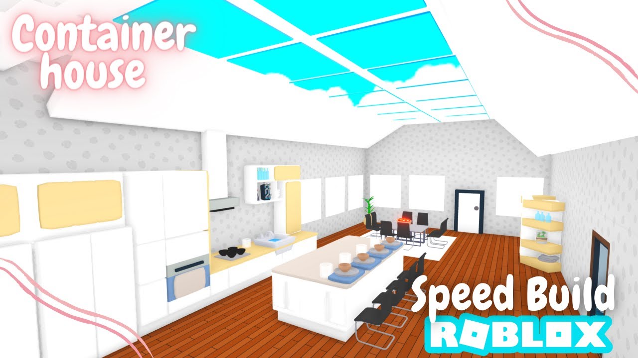 Scandinavian Kitchen Speed Build in Roblox Adopt Me! - YouTube
