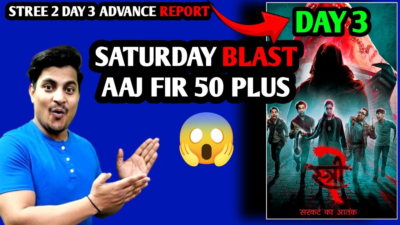 Stree 2 Day 2 Advance Booking Report | Stree 2 Day Box Office ...