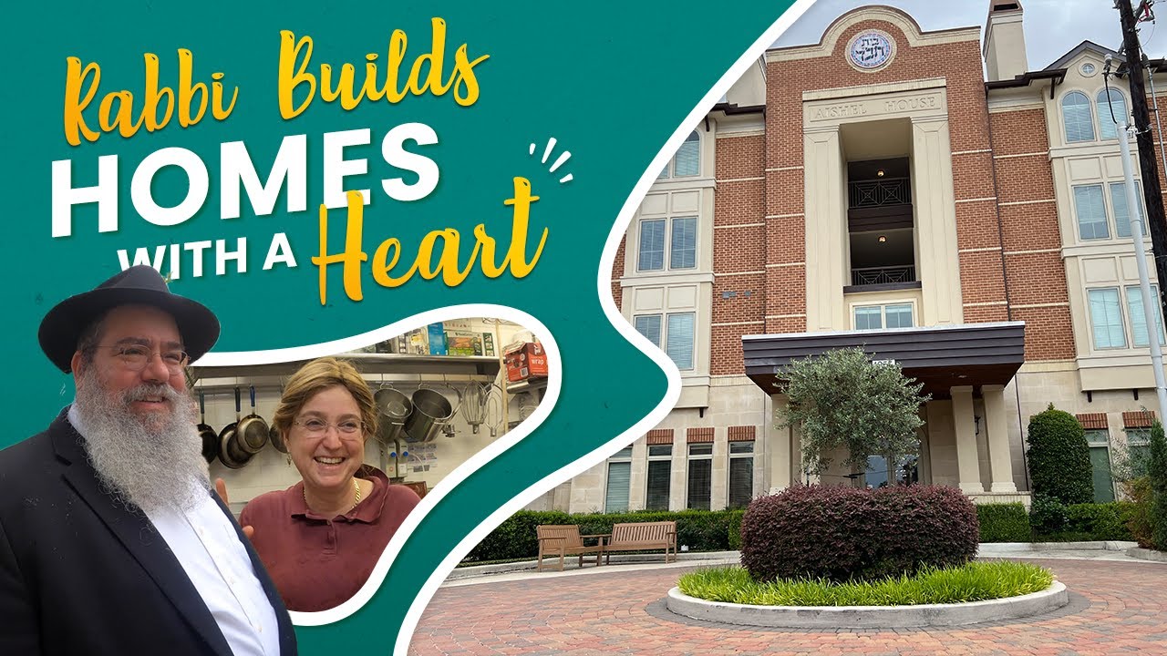 Rabbi and his Wife built homes for those in need (Texas) - YouTube