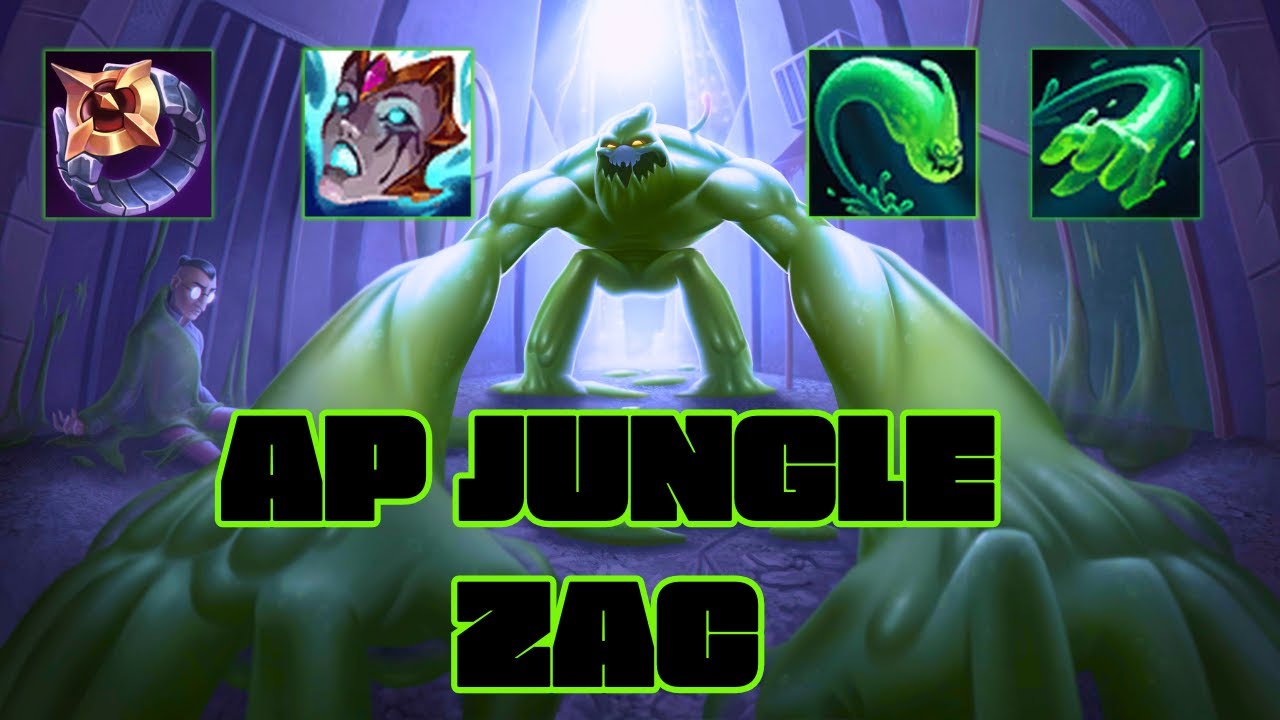 Insane AP Jungle Zac from Unranked to Diamond! #leagueoflegends #gaming ...