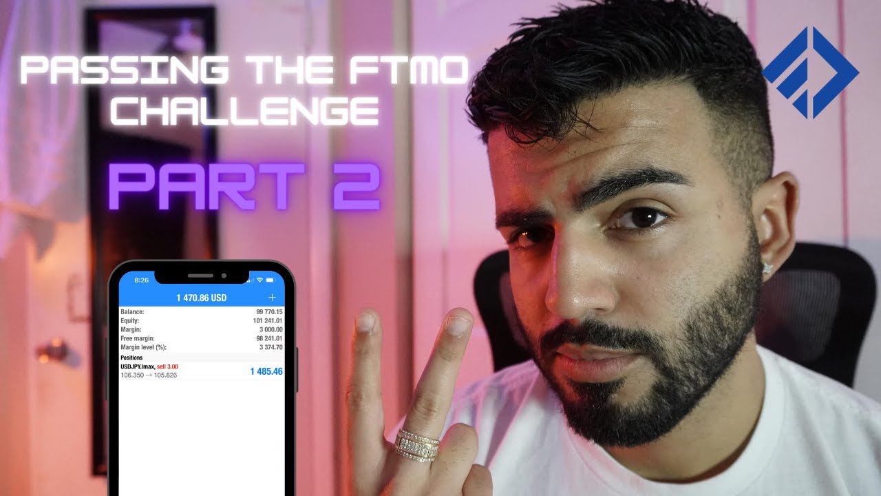 TOP TRADER PASSES THE 100K FTMO CHALLENGE - PART 2 - YouTube