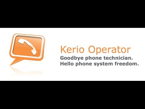 Provisioning phones with Kerio Operator (English) - YouTube