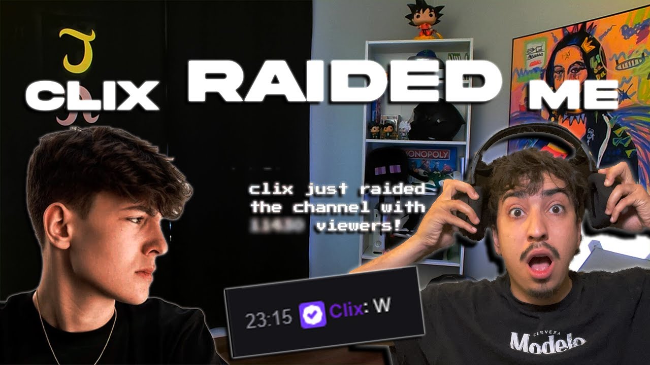 Clix RAIDED Me - YouTube