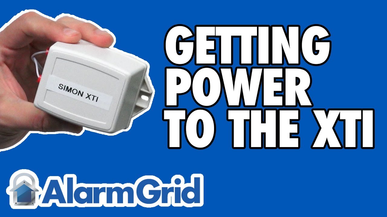 Getting Power to the Interlogix Simon XTi & XTi-5 - YouTube
