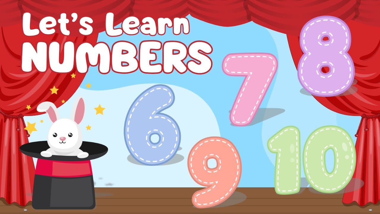 Learn Numbers 6 to 10 | Spell & Count with Me! 🎉 Fun Learning for ...