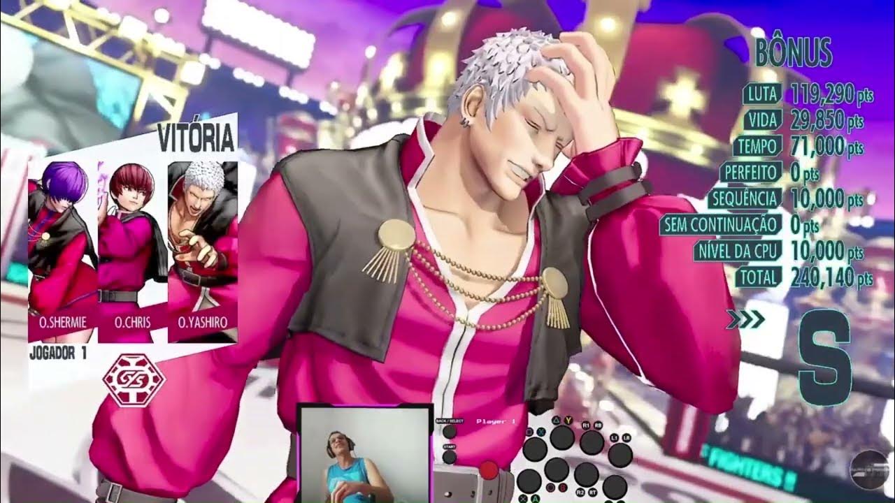 KOF XV- Combos com【 OROCHI YASHIRO 】 - YouTube