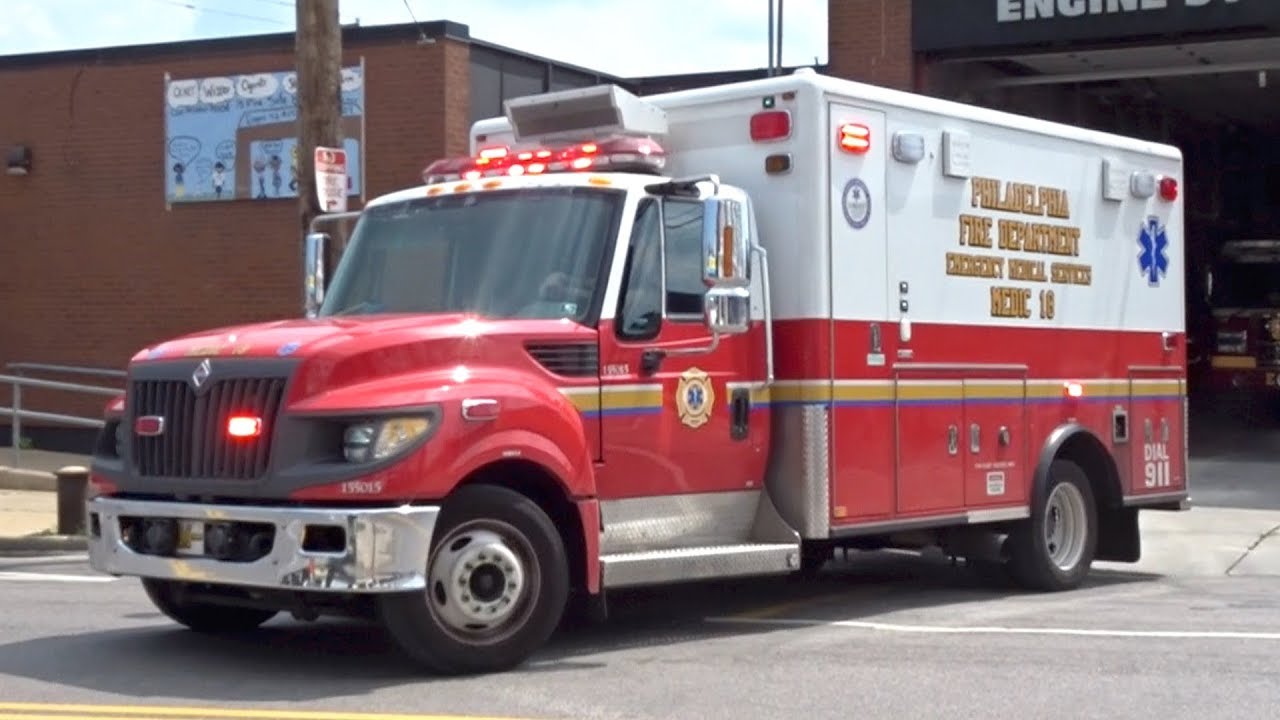 PFD Medic 18 Responding - YouTube