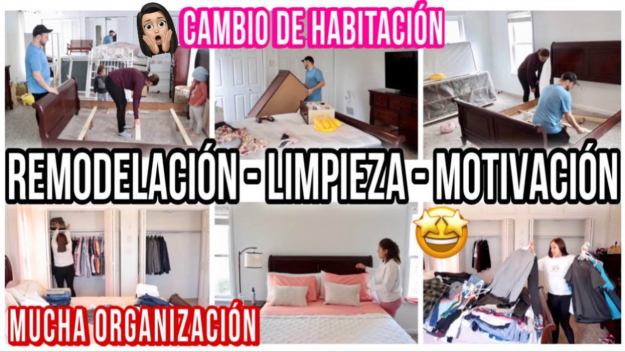 *NUEVO* LIMPIA CONMIGO🥵ORGANIZANDO EL NUEVO CUARTO🤩LIMPIEZA Y ...
