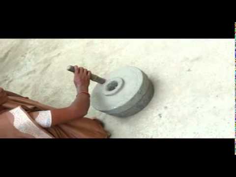 old ata chakki moved by hand.mp4 - YouTube