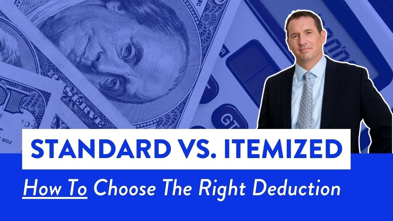 Standard Deduction vs Itemizing! - YouTube