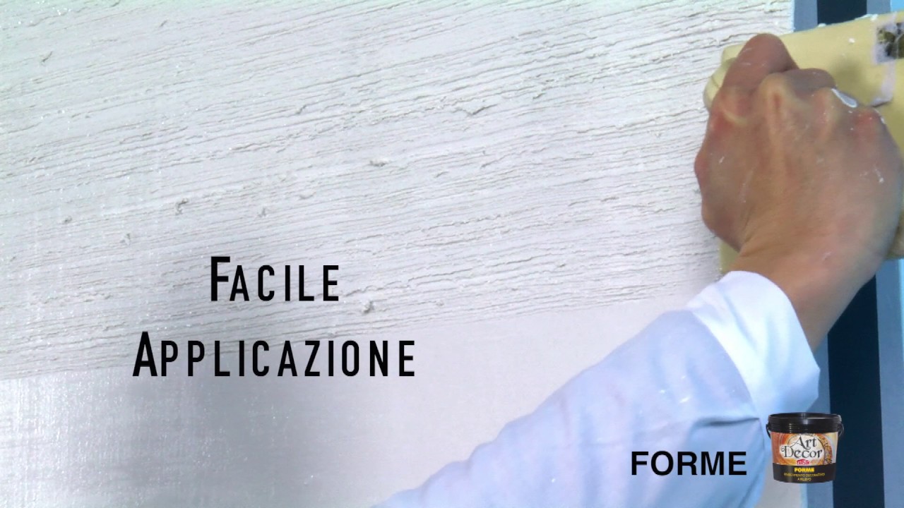 Come applicare, Rivestimento FORME effetto rigato finitura MOONSKY base ...