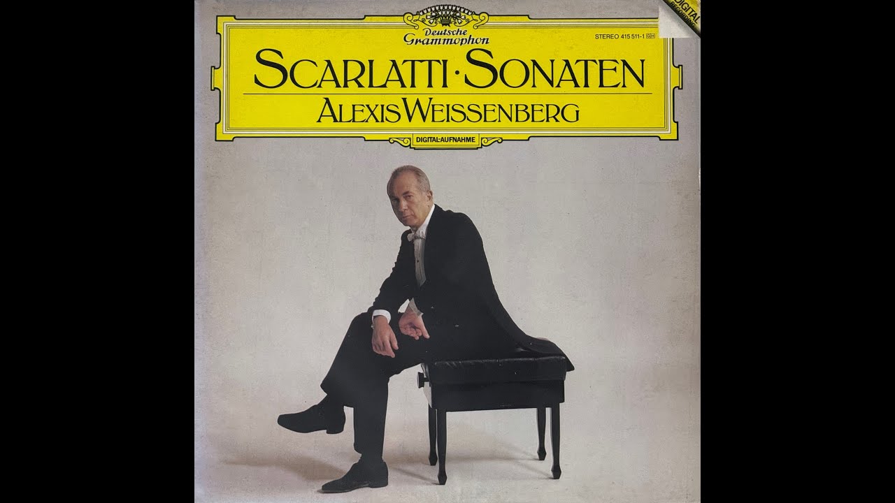 [LP 4K] Scarlatti, Piano Sonata in E major, K.531, Allegro - Alexis Weissenberg - YouTube