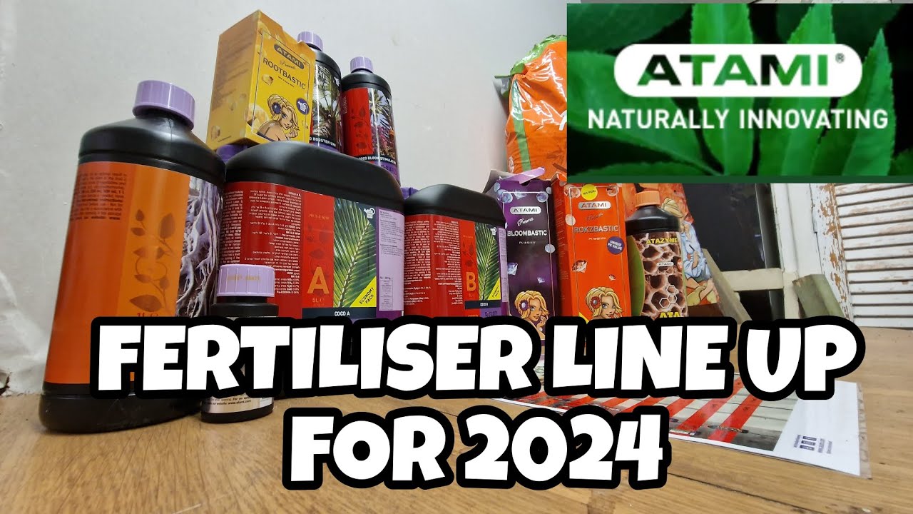 Atami Nutrients New Line up For 2024 Giant Vegetable Growing - YouTube