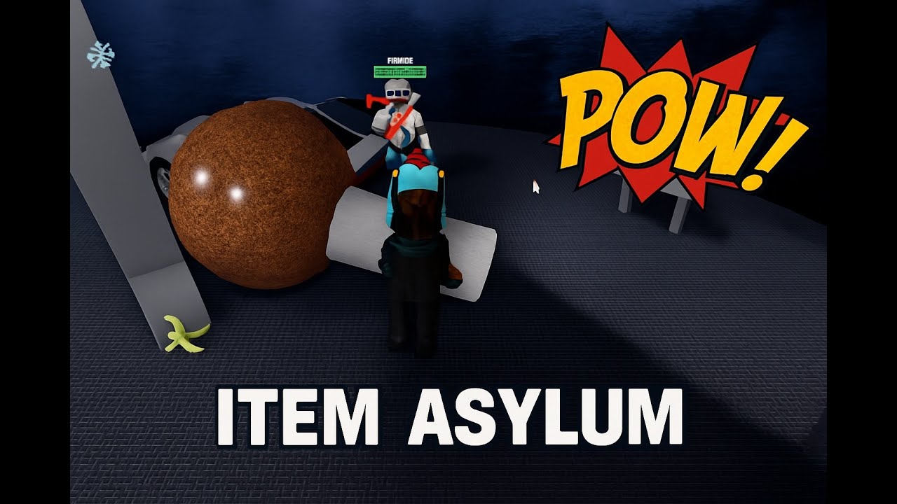 ROBLOX – ITEM ASYLUM 💥 PURE CHAOS & RANDOM WEAPONS! PvP Madness - YouTube