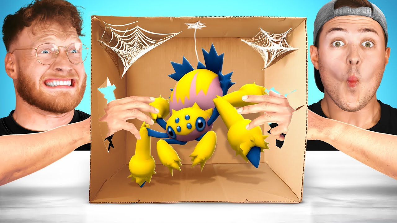 What's In The BOX Challenge! (Pokemon Edition) - YouTube