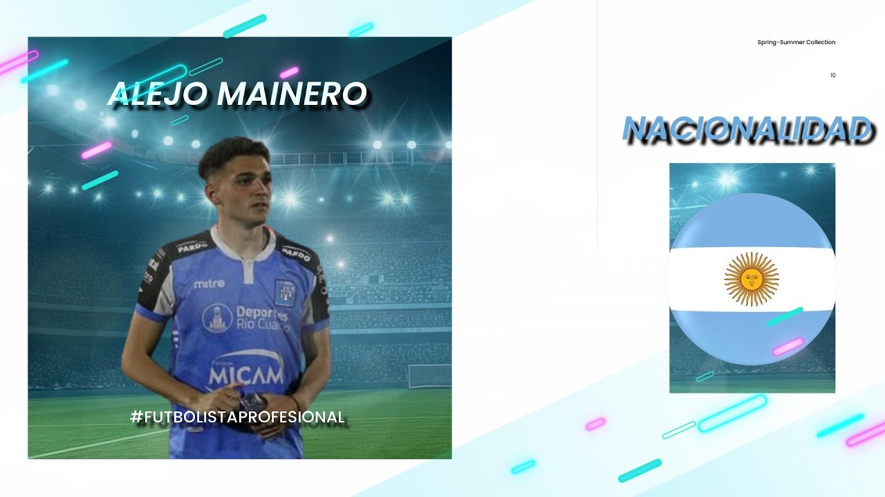 ALEJO MAINERO #highlights #futbolistas - YouTube