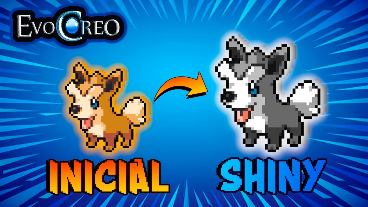 como conseguir INCIAL SHINY no EVOCREO!! - YouTube