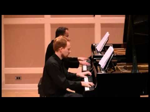 The Serpent's Kiss by William Bolcom, Rag for Two Pianos performed ...