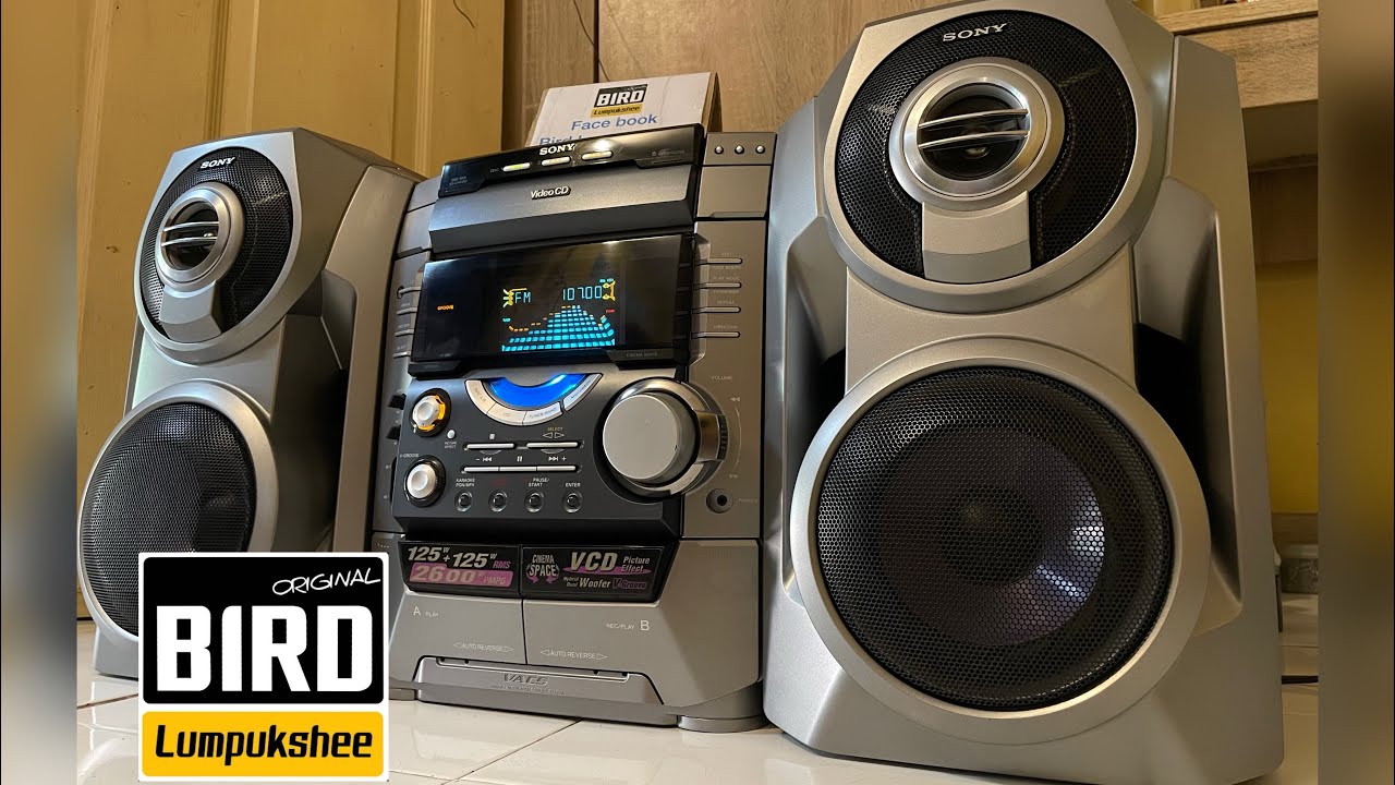 Sony MHC-VX55 - YouTube