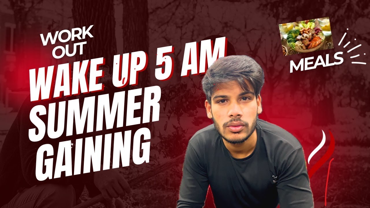 Summer Bulking day 1 ☺️ - YouTube