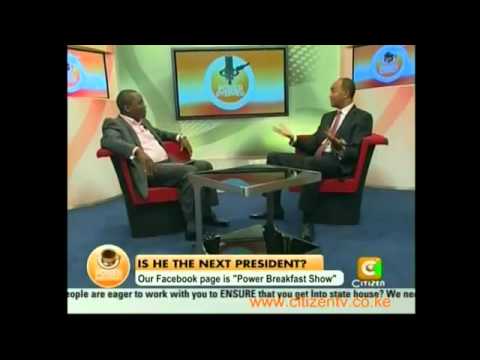 Power Breakfast Interview Part 3 - Courtesy of Citizen TV - YouTube