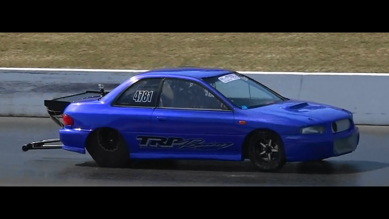 WORLDS FASTEST SUBARU TRP RACING 7.29 @ 195 MPH - YouTube