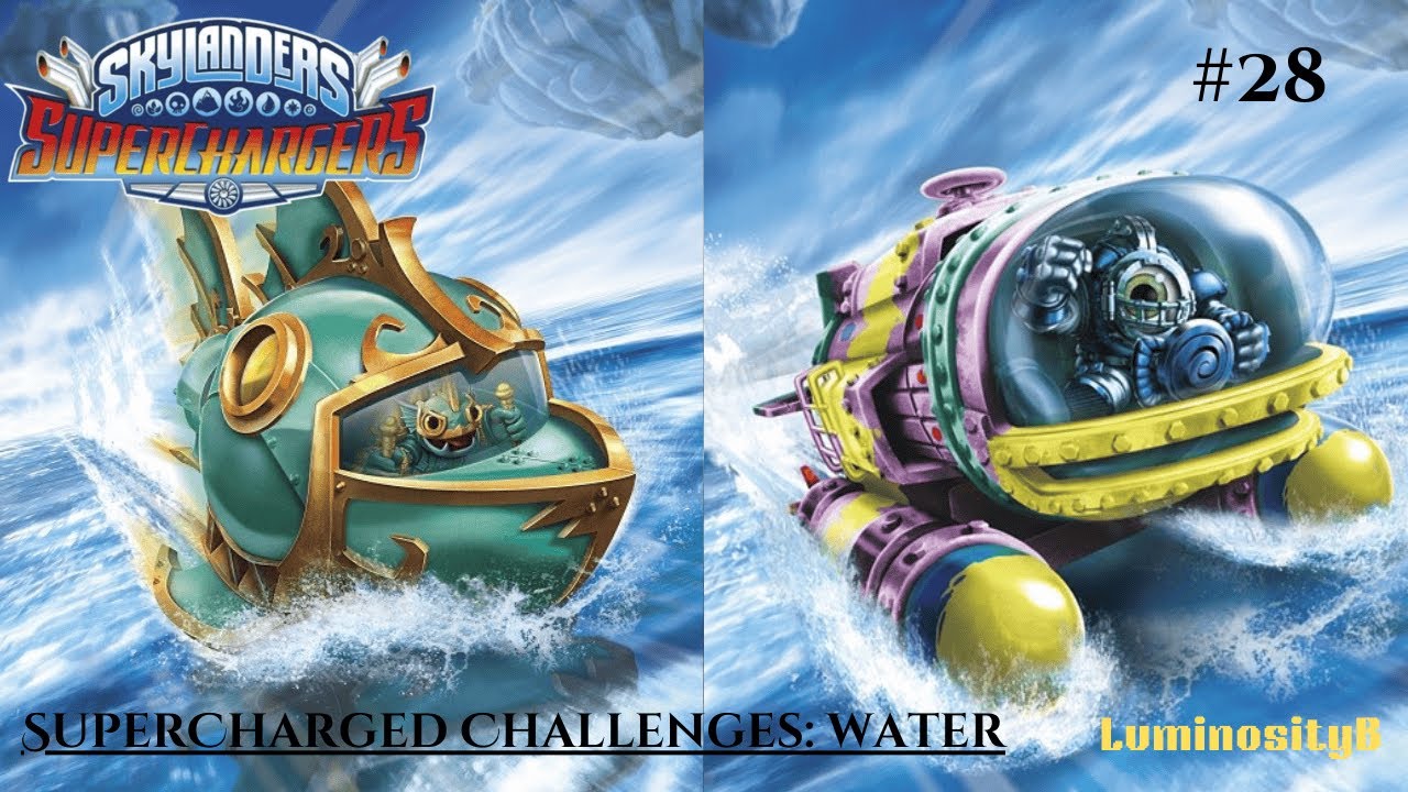 Skylanders Superchargers Playthrough Pt.28 Supercharged Challenges ...