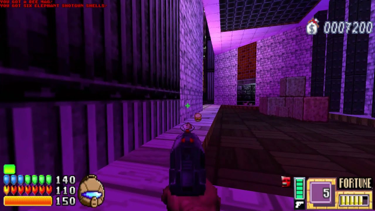 Let's Play Treasure Tech Land Demo 1 (Doom Mod) 02: It's Racing Time ...