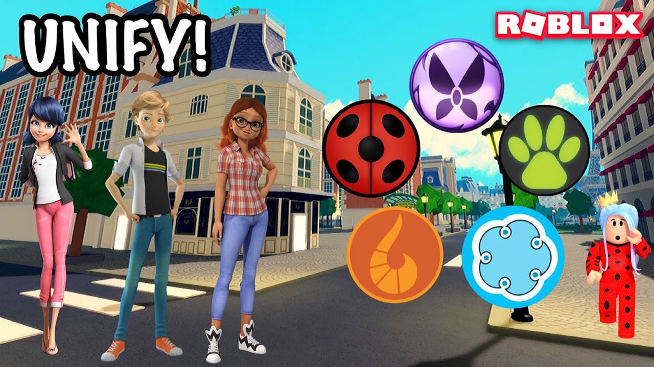 UNIFICAÇÕES FANTÁSTICAS NO MIRACULOUS RP ROBLOX!!! *UNIFY* - YouTube