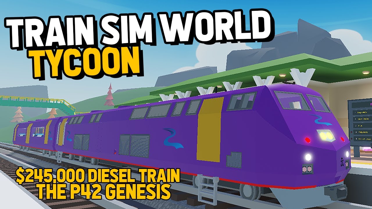Buying the P42 Genesis - Roblox Train Sim World: Tycoon 🚆 - YouTube