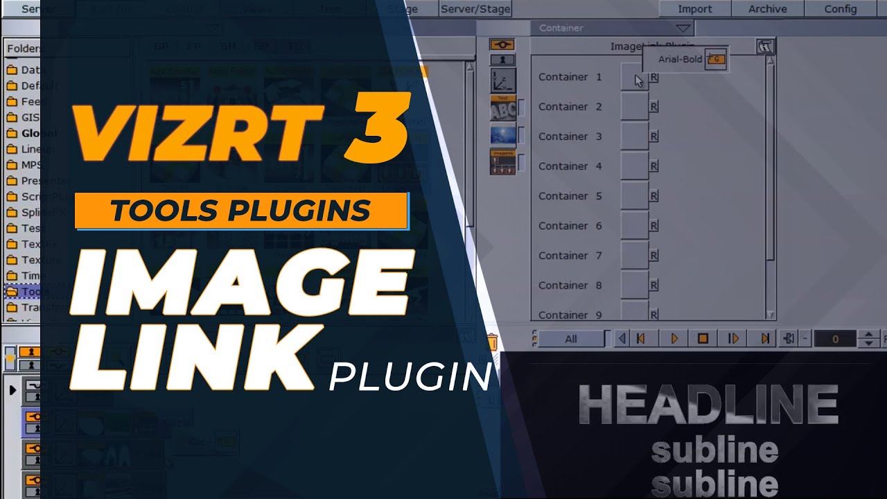 Vizrt 3 Image Link Plugin - YouTube