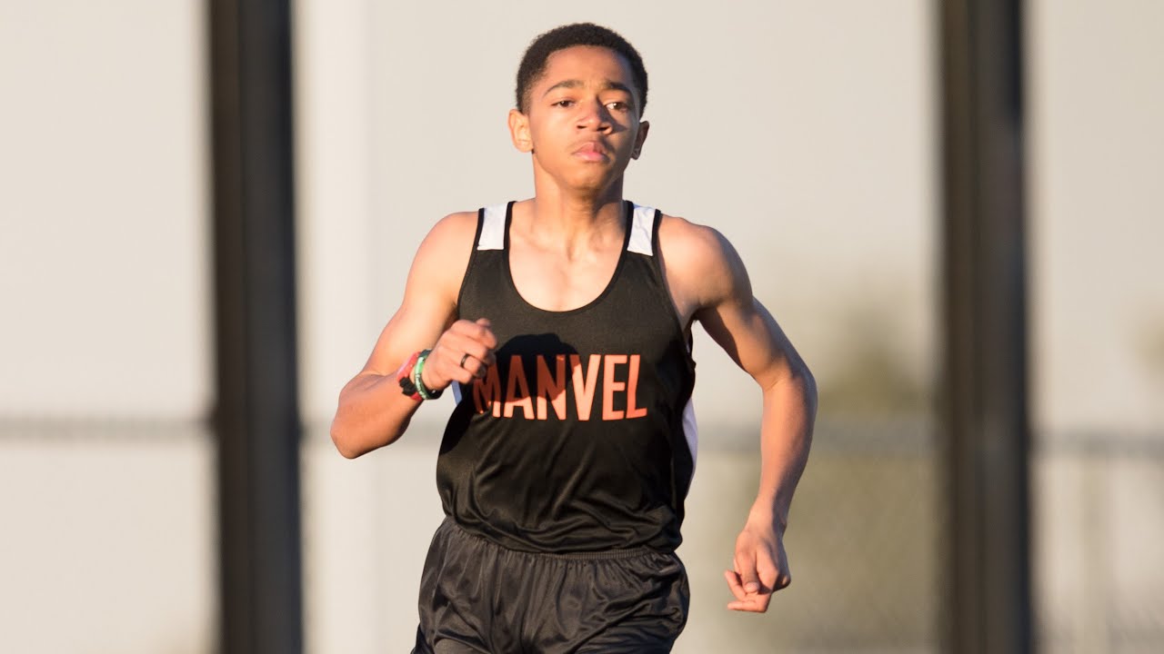 March 5, 2020 - Manvel Junior High Meet - 4x400m Relay - YouTube