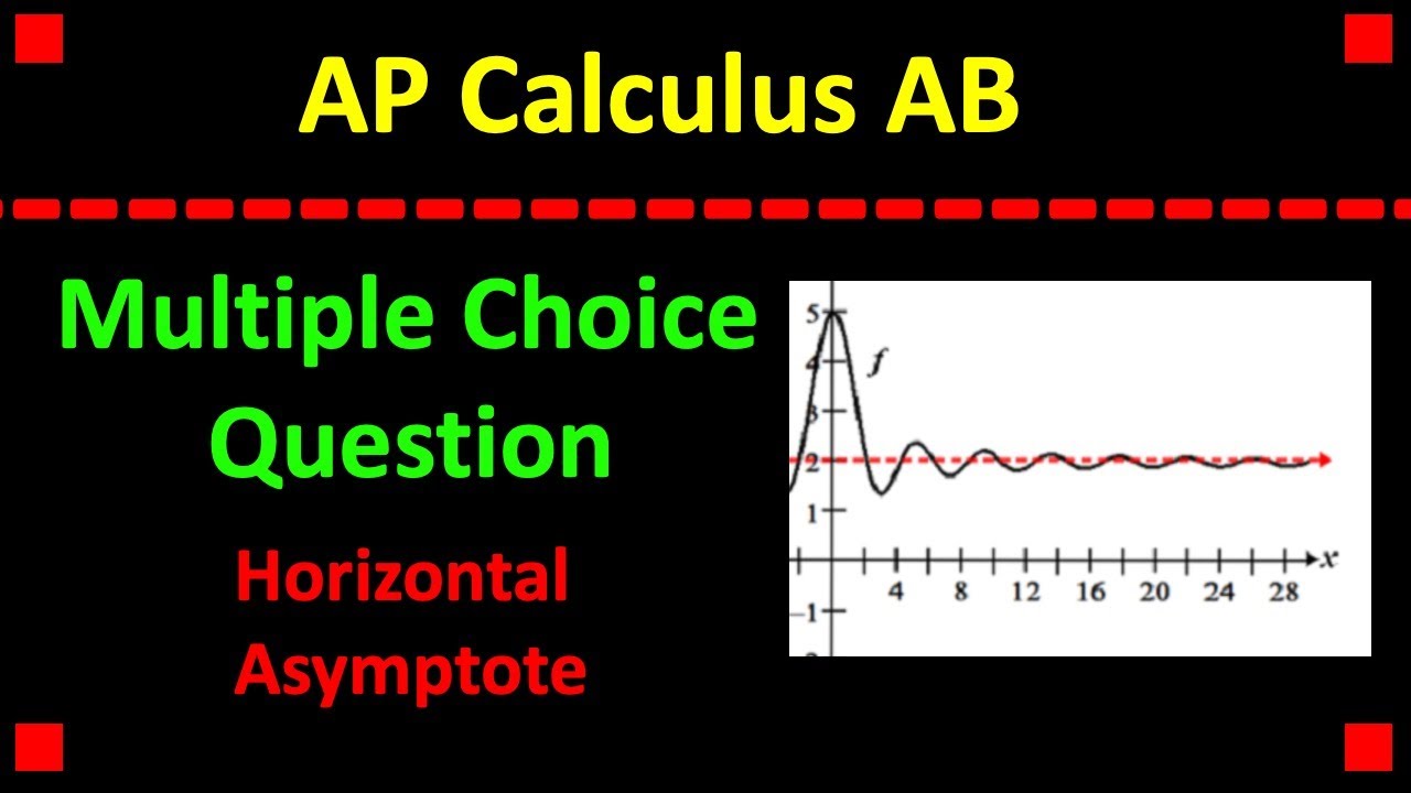 AP Calculus AB MC Question - YouTube