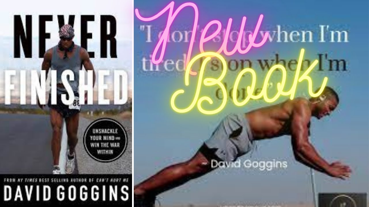 Goggins' New Book, Never Finished, is OUT NOW! - YouTube