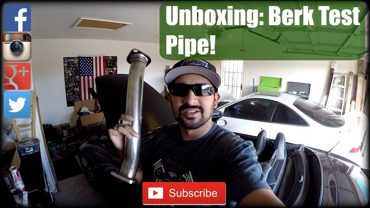 Unboxing: Berk Test Pipe! - YouTube