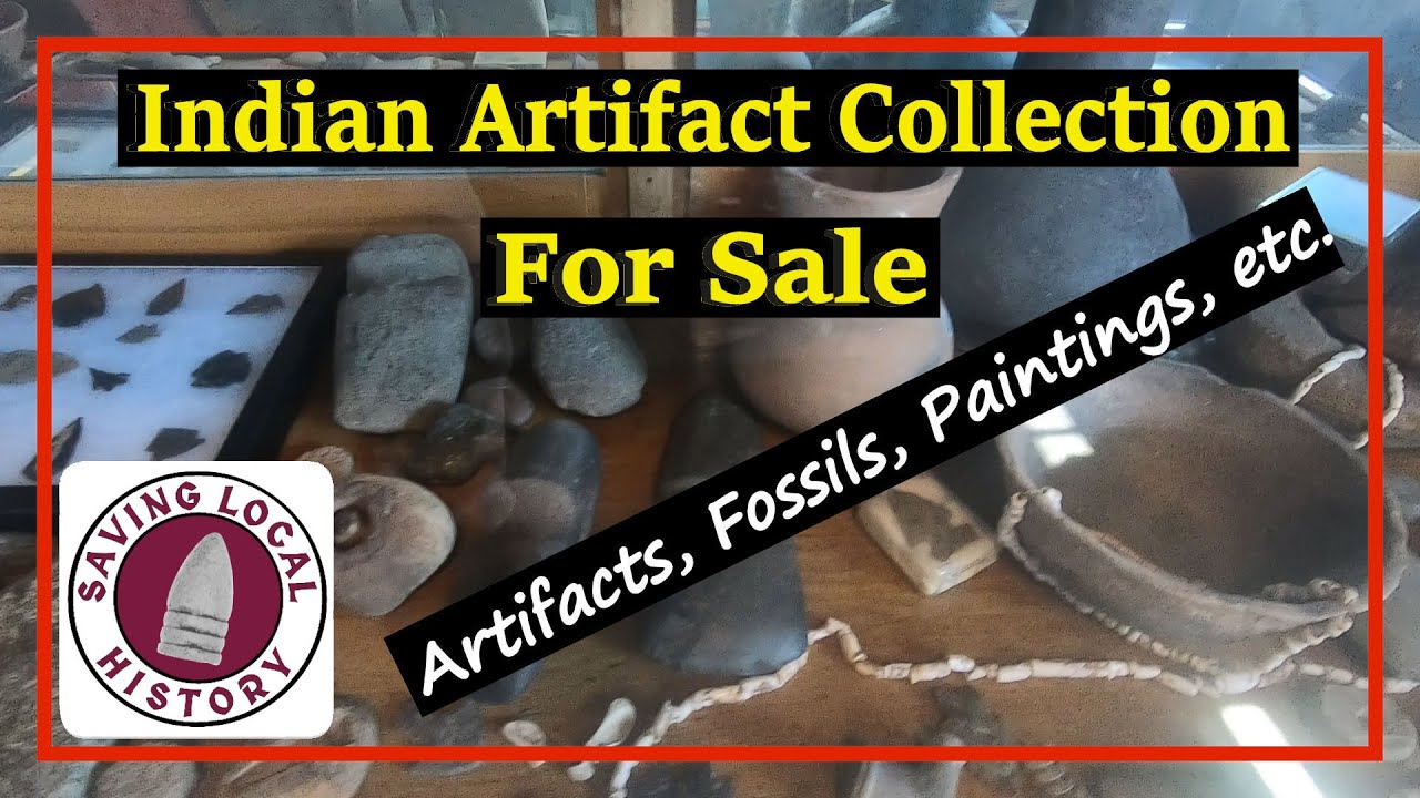 Indian Artifact Collection FOR SALE (SOLD) - YouTube