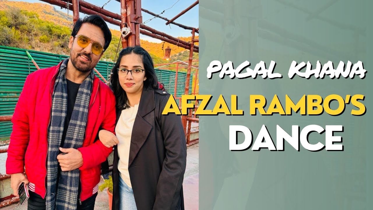 Pagal Khana Cast Enjoys Picnic | Afzal Khan Rambo's Amazing Dance - YouTube