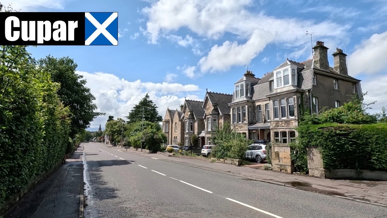 I discover Scotland's Oldest Market Town - CUPAR - YouTube