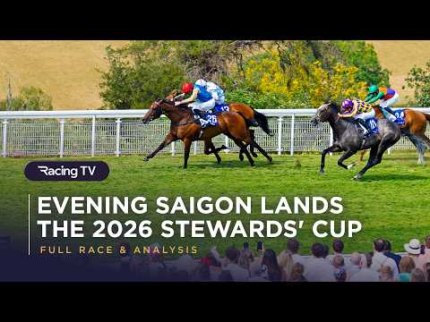 Evening Saigon Lands the Stewards' Cup for Wathnan | Replay | Racing TV