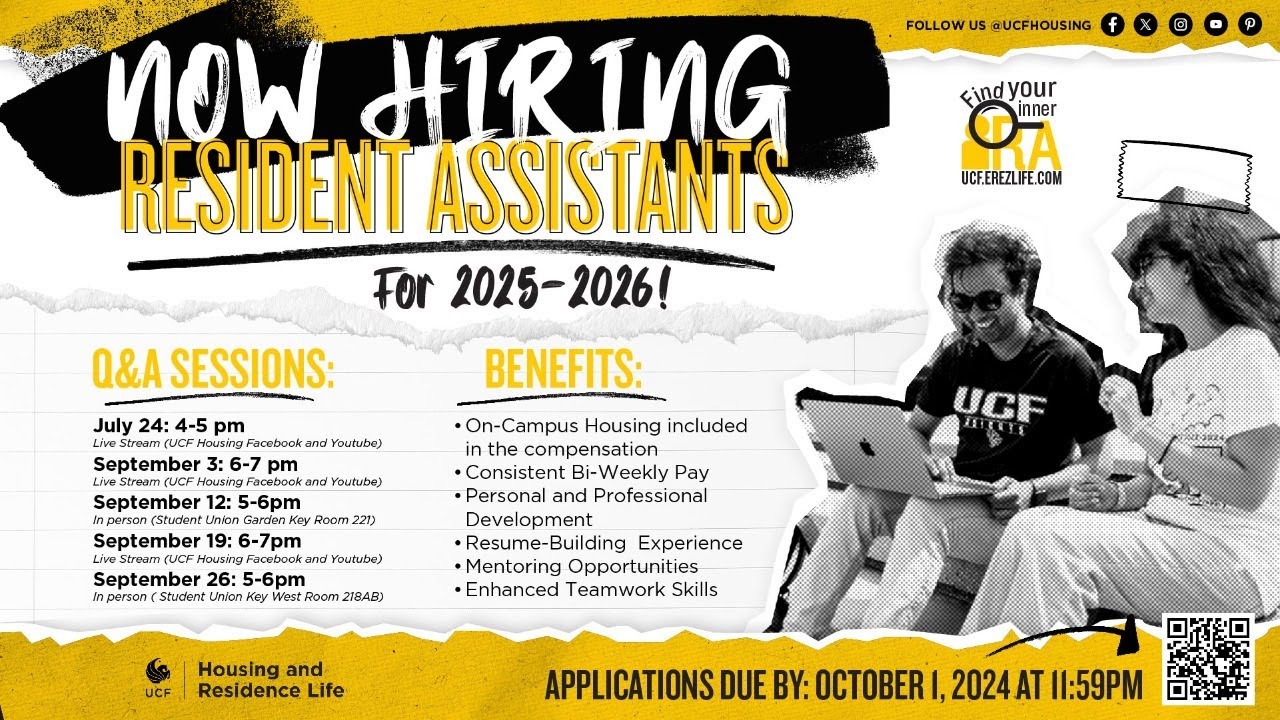 UCF Resident Assistant Q&A - YouTube