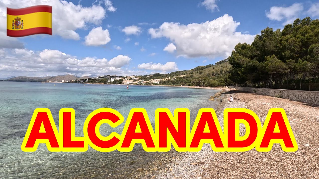 Playa de Alcanada * Super Public Beach in Mallorca - YouTube