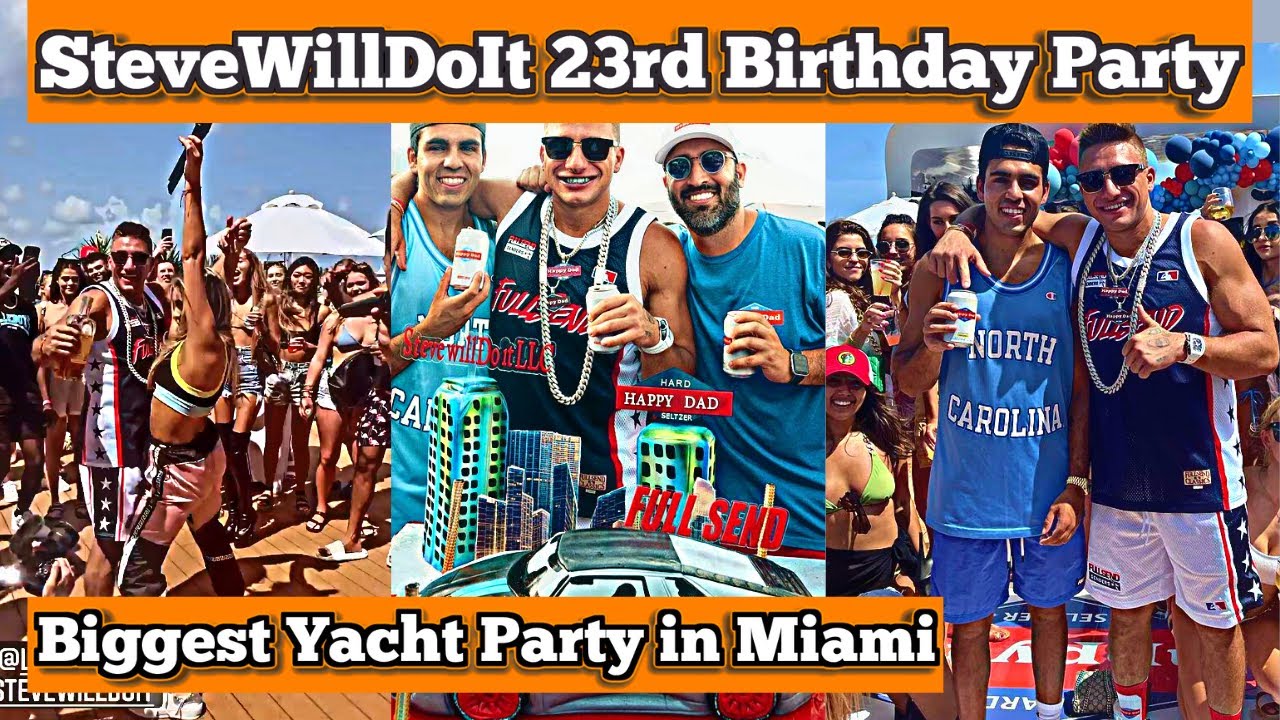 SteveWillDoIt 23rd Birthday Party x Nelk - YouTube