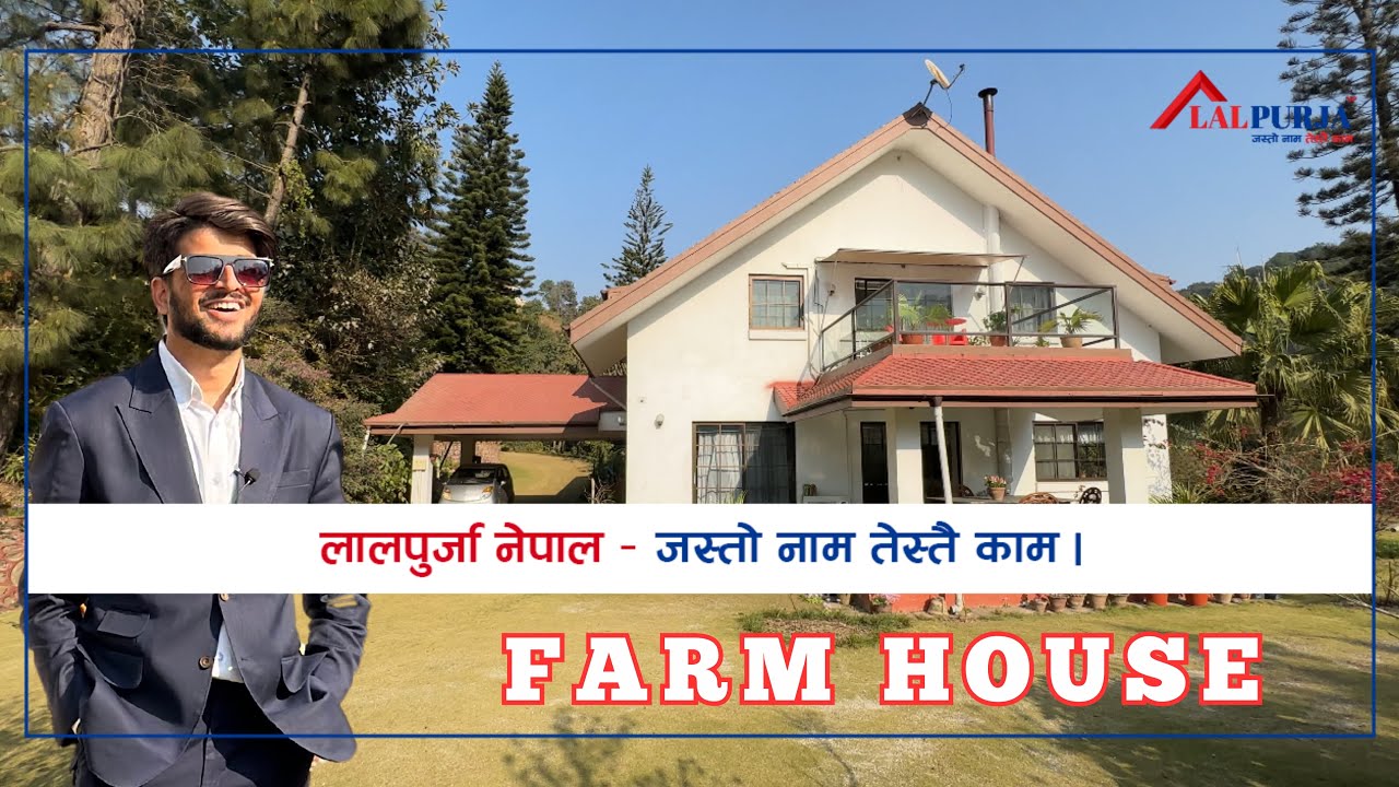 Kathmandu’s First Farm House on sale at Mudkhu. Full House Tour ...