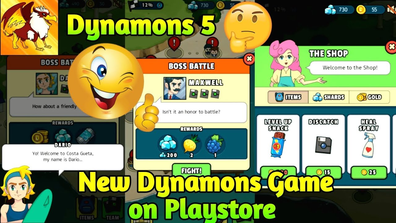 Dynamons 5 new game review 😍 | how to play dynamons 5 game in 2023 🥰 ...
