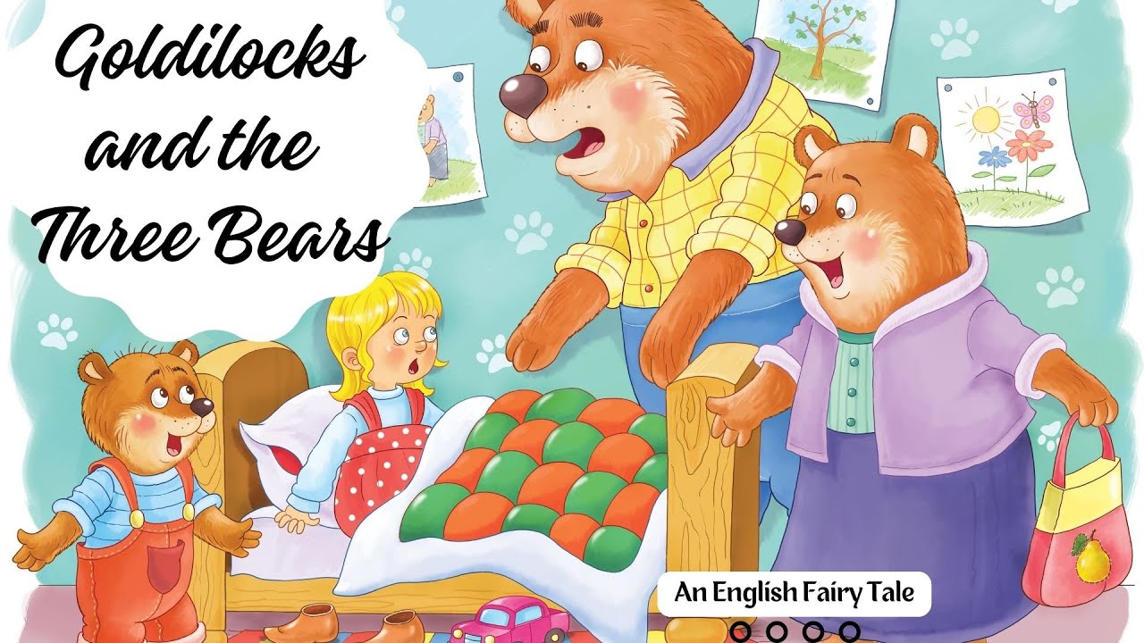 Goldilocks and the three bears with audio (An English Fairytale) - YouTube