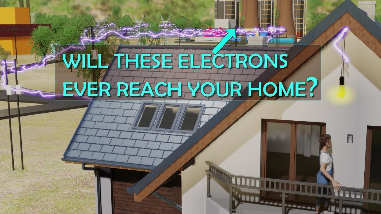 The interesting journey of electrons | Powerplant to your home - YouTube