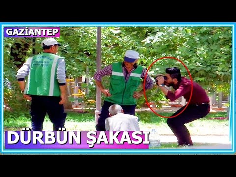Dürbün Şakası - İnsanlara Dürbün İle Bakmak