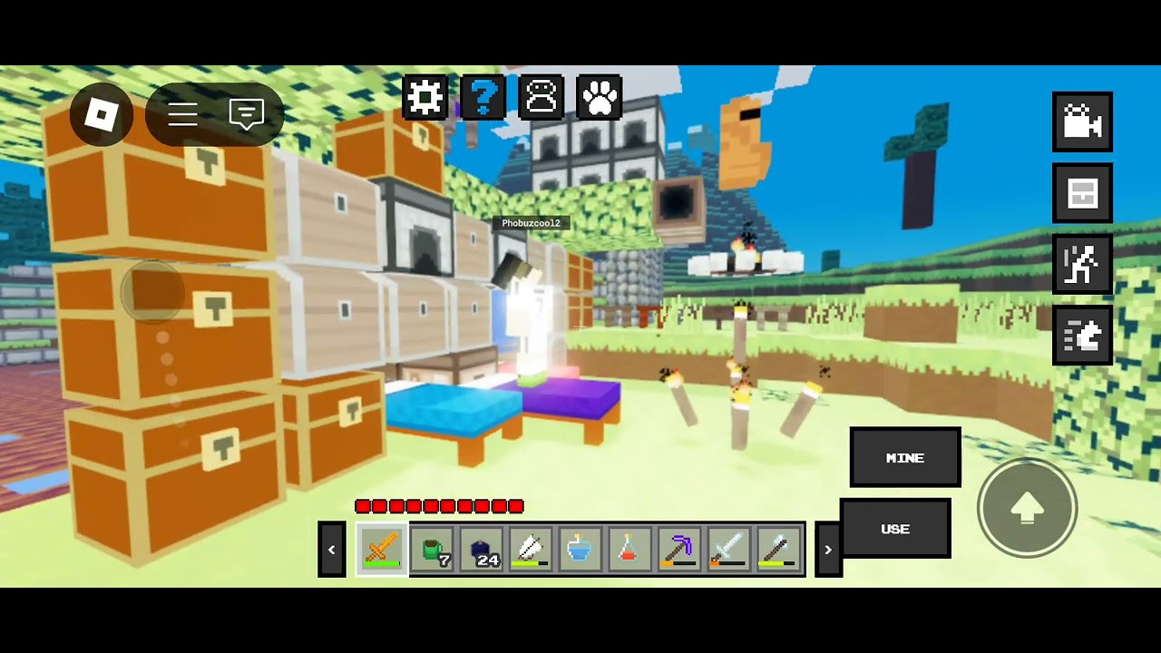 Got the inferno sword in Voxels Roblox - YouTube