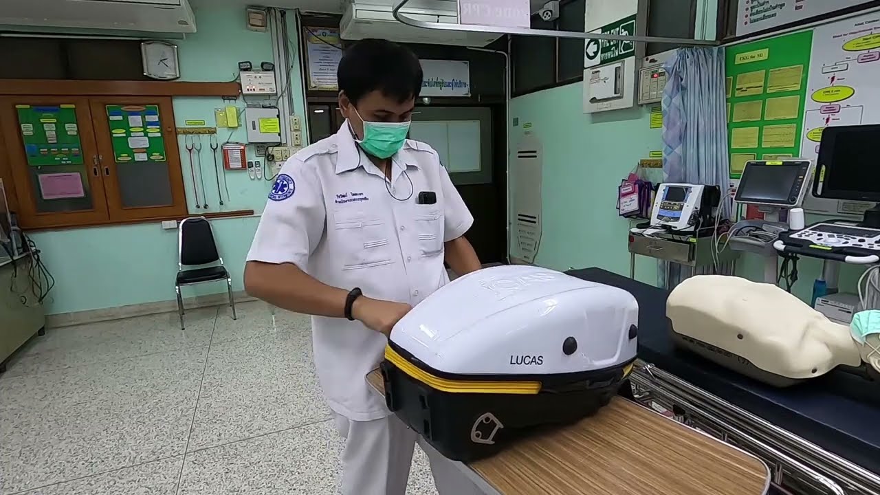 วิธีเก็บเครื่อง auto CPR Lucas3 CPR ลูคัส3 ใน 1นาที - YouTube