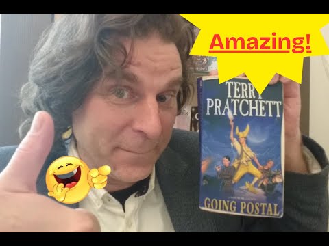 My 1st Terry Pratchett - Going Postal - amazing book! - YouTube